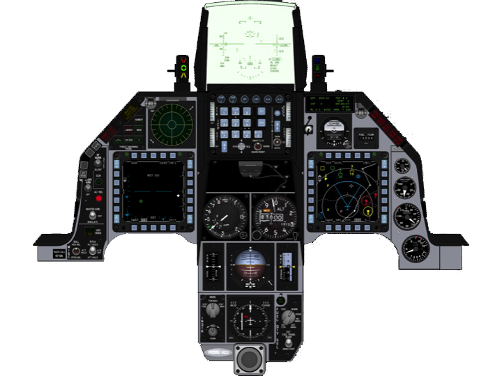 F-16 Fighting Falcon cockpit